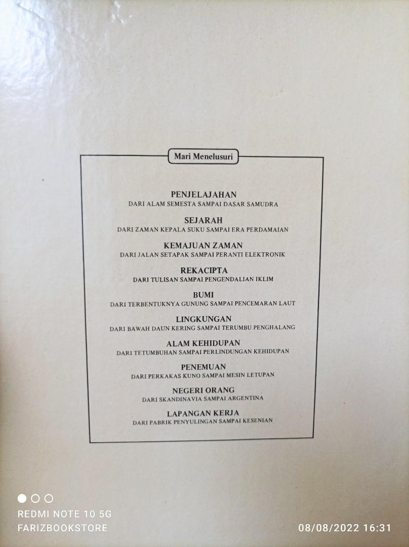 Buku Tony Wolf Pengetahuan Anak Mari Menelusuri Paket 10 Buku Lengkap ...