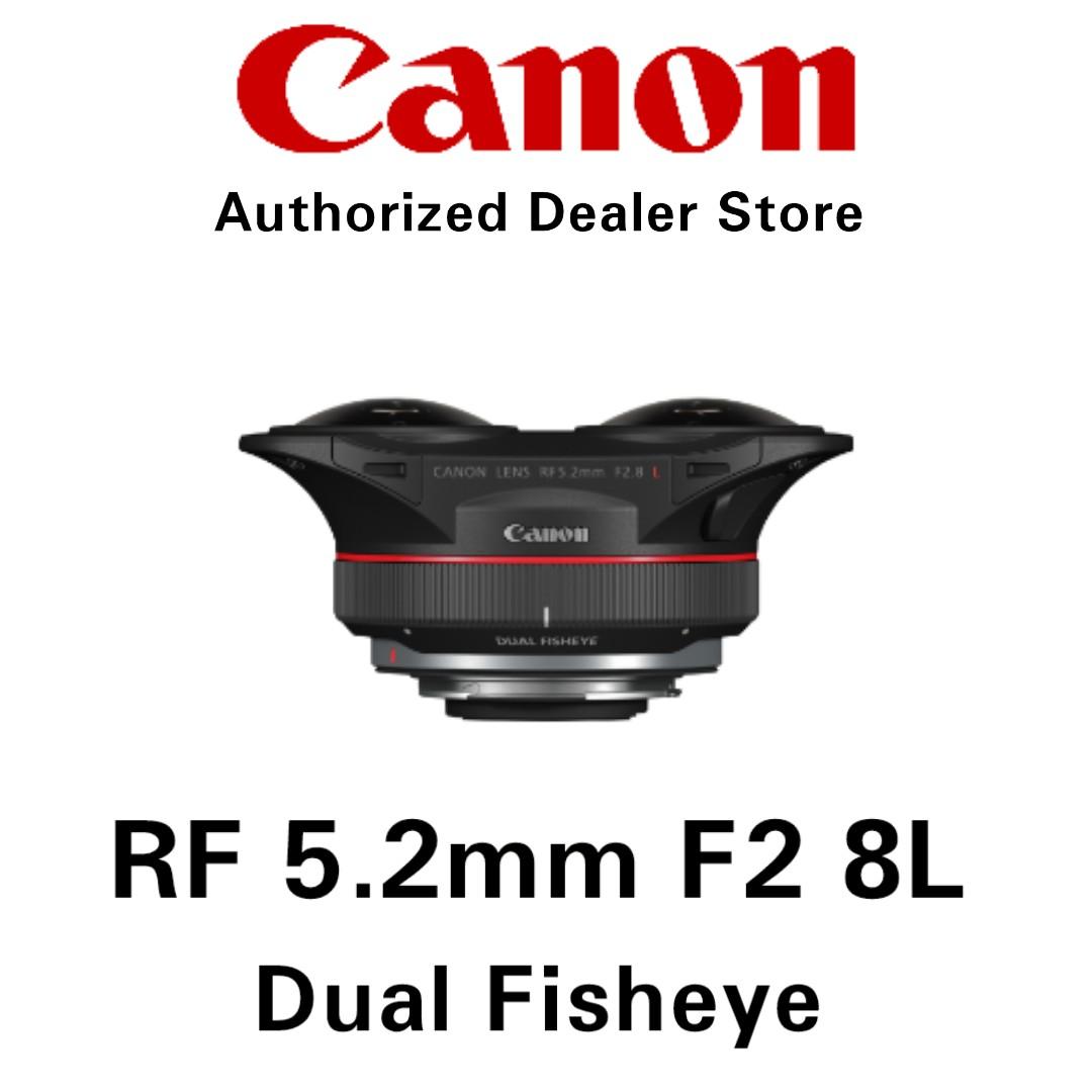 Canon RF 5.2mm f2.8L Dual fisheye lens rf5.2mm lenses, Photography ...