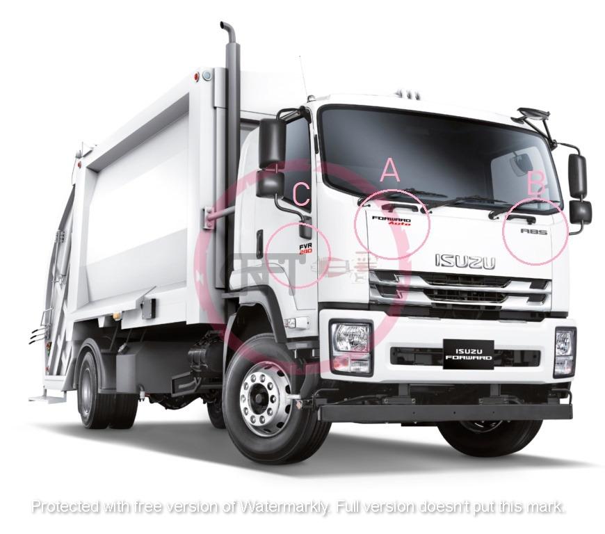 CFS428 ISUZU FORWARD F Series FVR240 FVR 240 Heavy Duty Commonrail ...