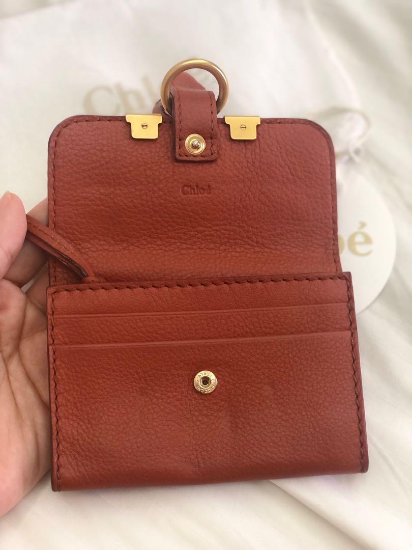 Chloe Card Case Complete inclusion, Luxury, Bags & Wallets on Carousell