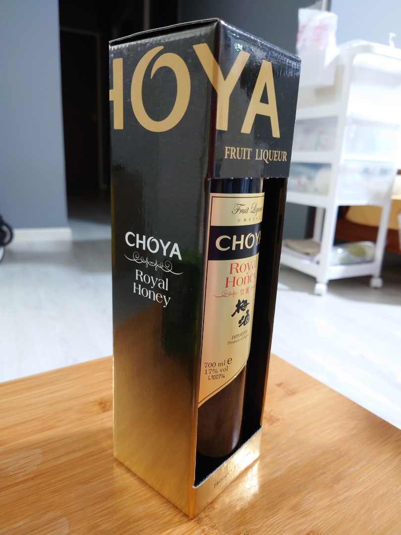 Choya Umeshu Royal Honey, Food & Drinks, Alcoholic Beverages on Carousell