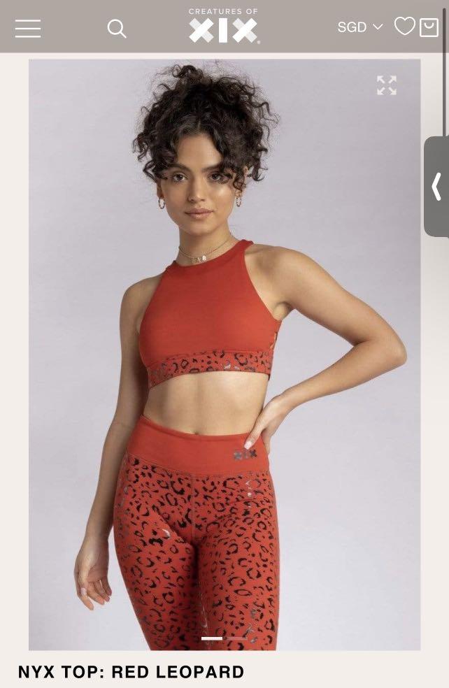 Creatures of XIX pole top and shorts, Women's Fashion, Activewear on ...