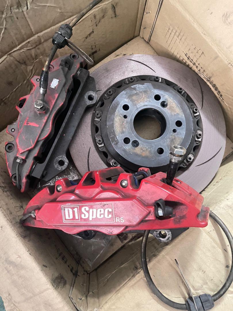 D1 Spec RS Big 4 Pistons brake kit Honda vezel, Car Accessories ...
