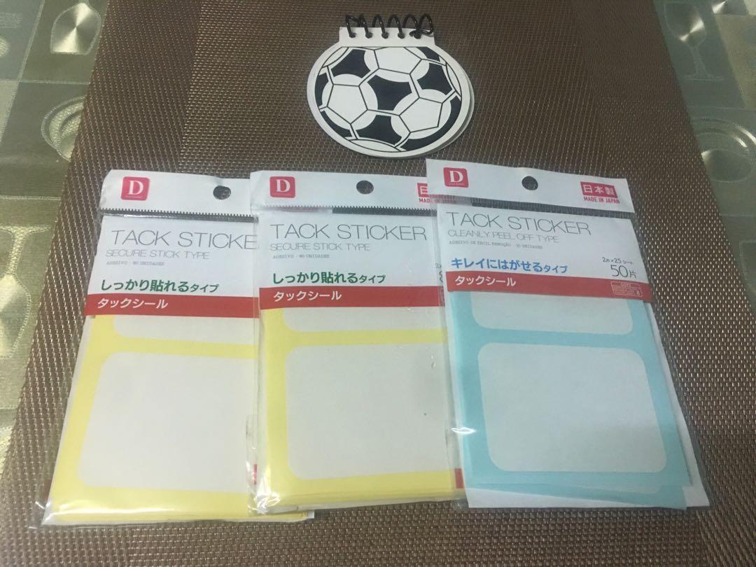 DAISO Label Stickers, Hobbies & Toys, Stationary & Craft, Stationery ...