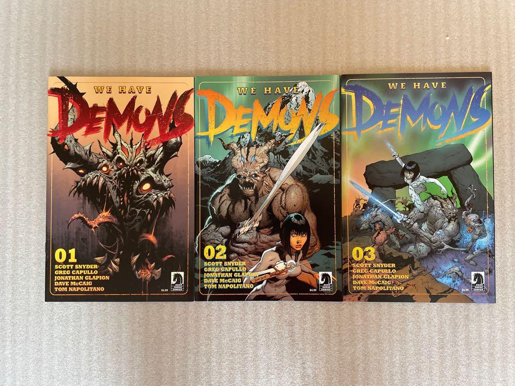 Dark Horse Comics - We have demons #1 to #3 complete set, Hobbies ...