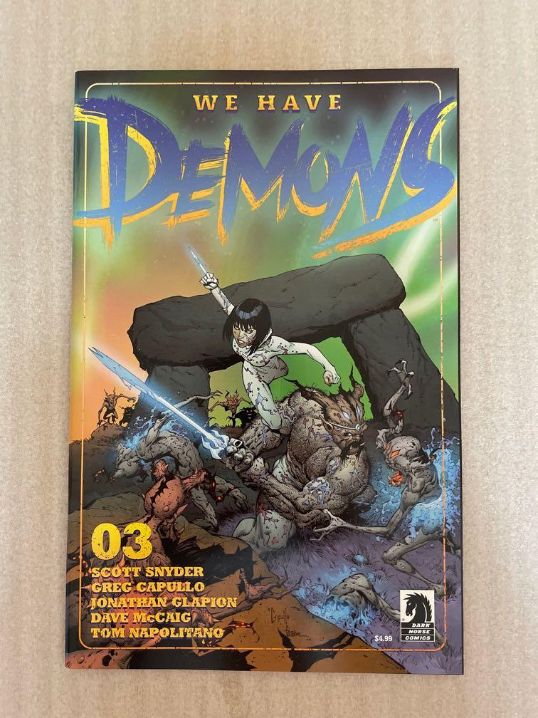 Dark Horse Comics - We have demons #1 to #3 complete set, Hobbies ...