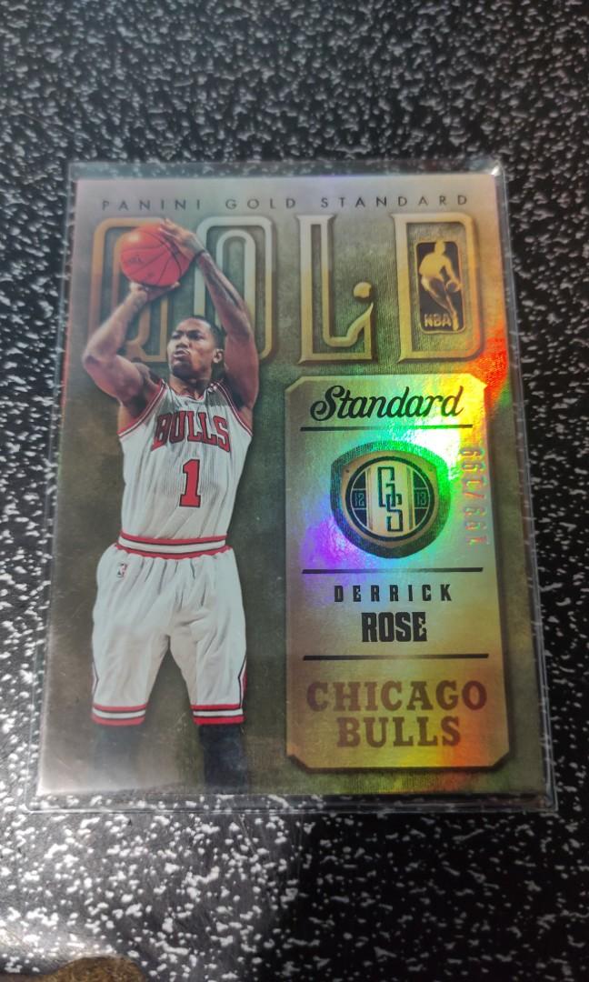 Derrick Rose Gold Standard Cards, Hobbies & Toys, Toys & Games on Carousell