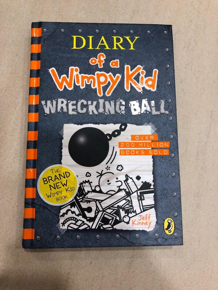 Diary Of A Wimpy Kid wrecking ball, Hobbies & Toys, Books & Magazines ...