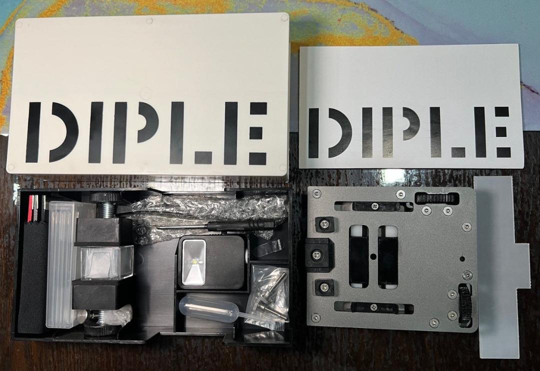 DIPLE Microscope (Black & Fine Stage) 35x-150x Optical Magnification ...