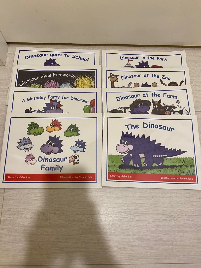 Early/Emergent Reader - Dinosaur series, 興趣及遊戲, 書本 & 文具, 小朋友書 - Carousell