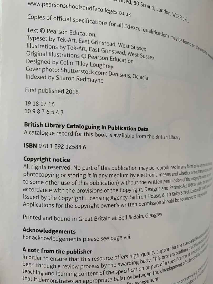 Edexcel GCSE (9-1) Computer Science, 興趣及遊戲, 書本 & 文具, 教科書 - Carousell