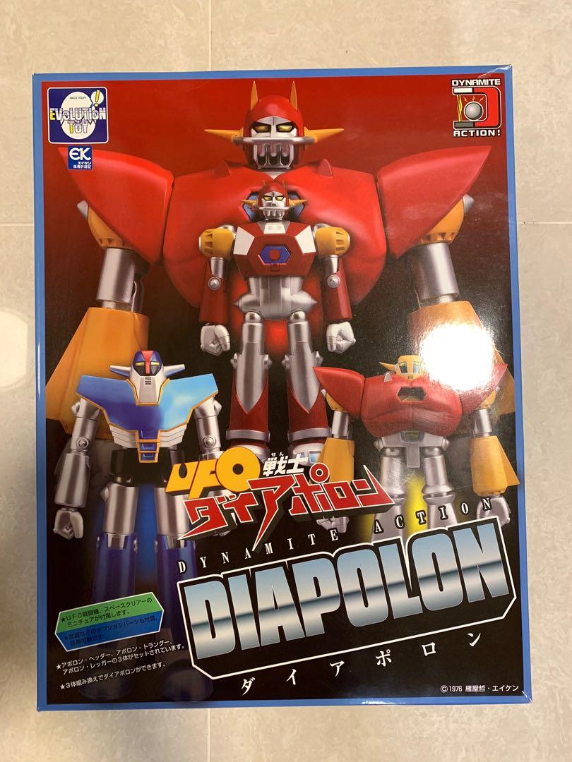 磁石廠Evolution Toy 太保郞合金 UFO 戰士 Diapolon, 興趣及遊戲, 玩具 & 遊戲類 - Carousell