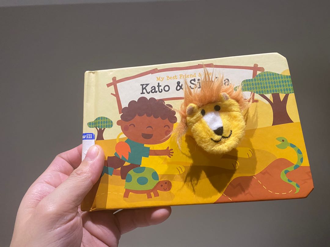 Finger puppet story book, Hobbies & Toys, Books & Magazines, Children's ...