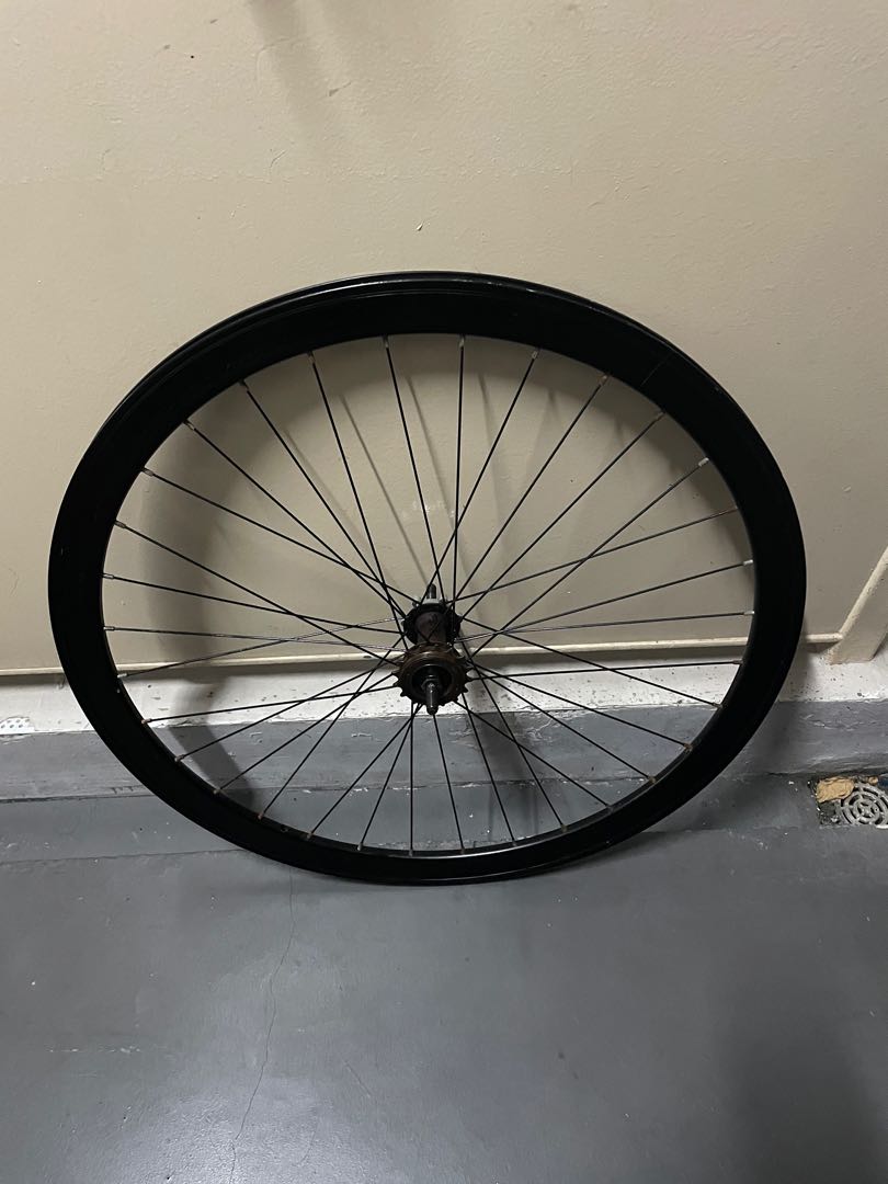 fixie rear wheel, Sports Equipment, Bicycles & Parts, Parts ...