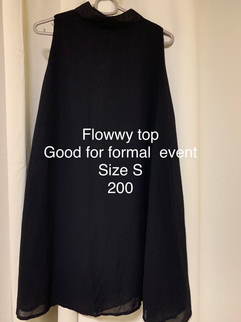 Flowwy formal top, Women's Fashion, Tops, Others Tops on Carousell