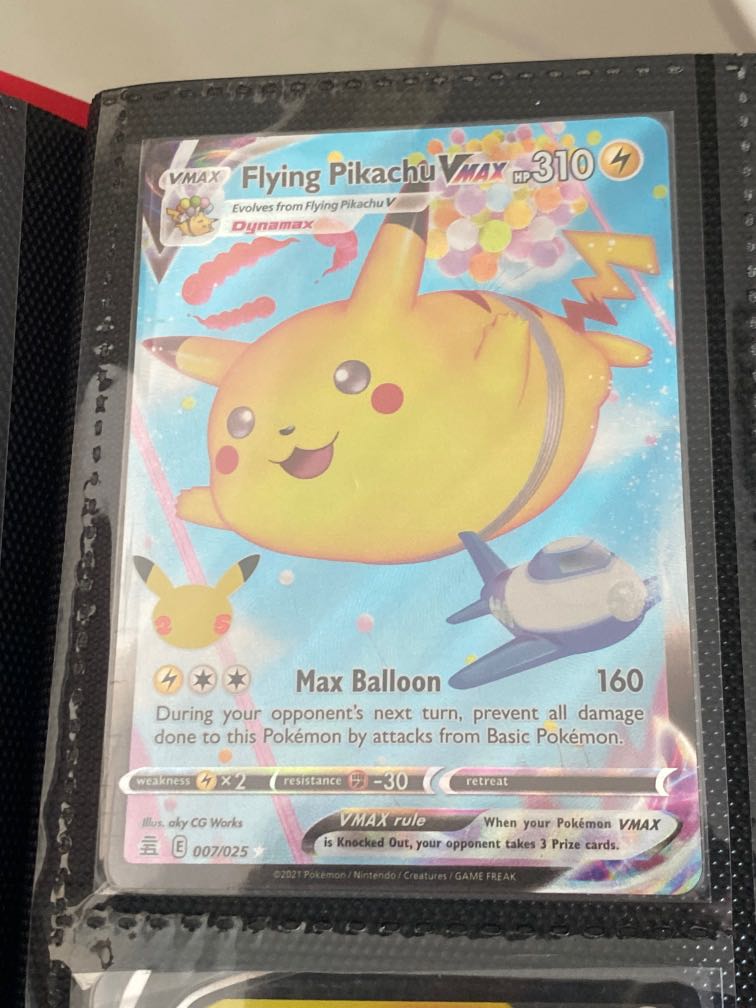 Flying Pikachu Vmax, Hobbies & Toys, Toys & Games on Carousell