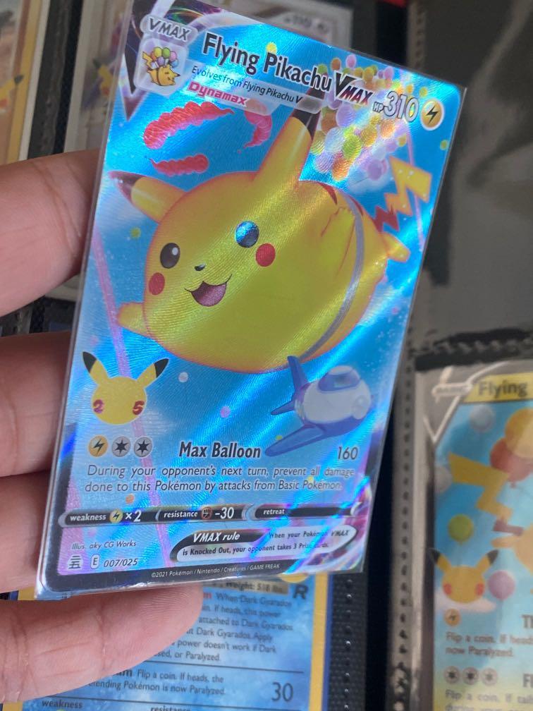 Flying Pikachu Vmax, Hobbies & Toys, Toys & Games on Carousell