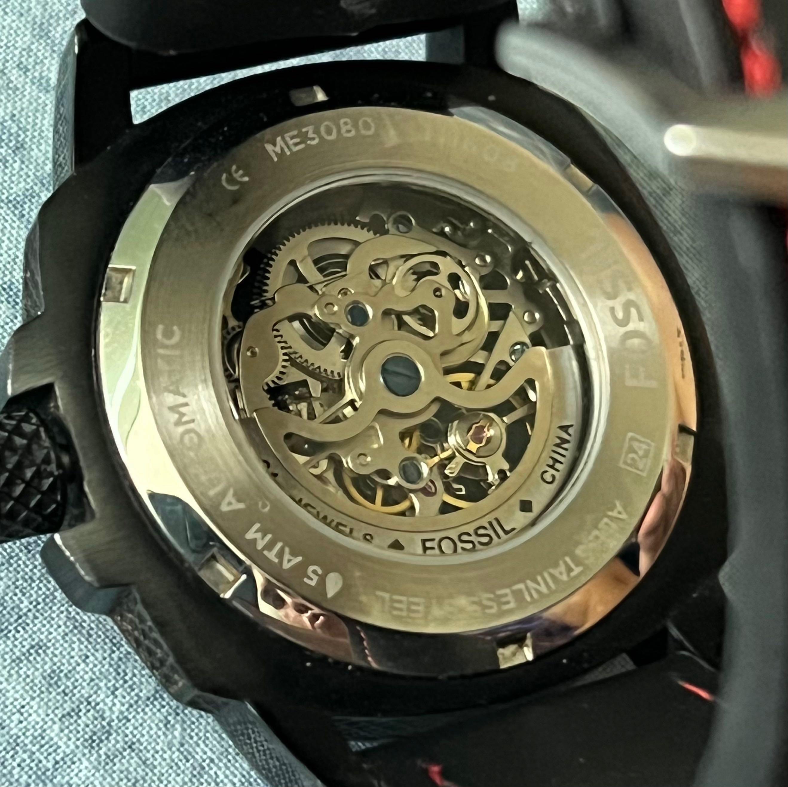 Fossil Automatic Skeleton Watch, Men's Fashion, Watches & Accessories ...