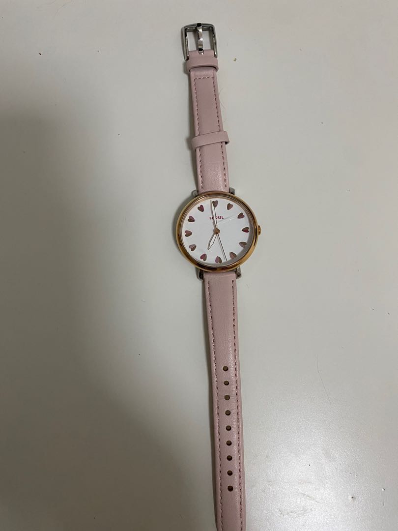 Fossil Pink Watch, Women's Fashion, Watches & Accessories, Watches on ...