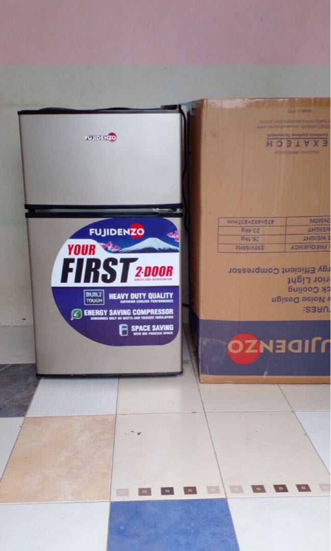 Fujidenzo 3.5 cu. ft. 2 Door Personal Ref, TV & Home Appliances ...