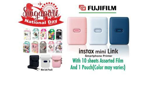 Fujifilm Mini Link With Pouch And 10 sheets film, Photography ...