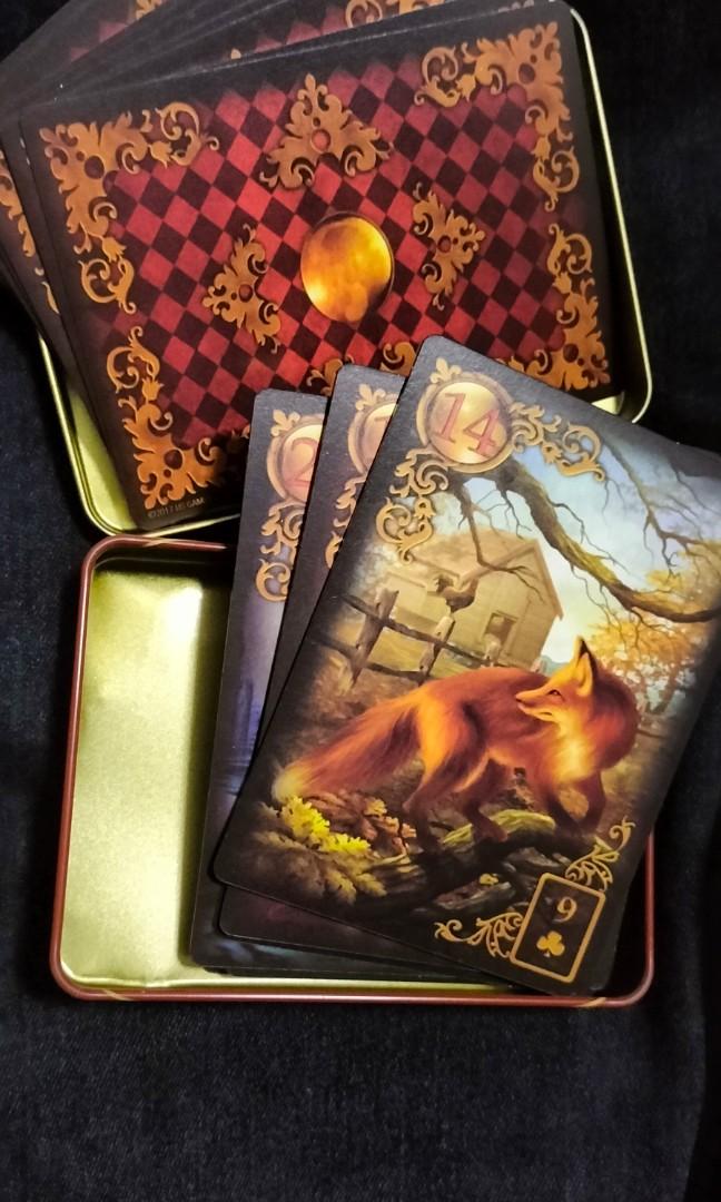 Gilded Reverie Lenormand Deck (tin), Hobbies & Toys, Toys & Games on ...