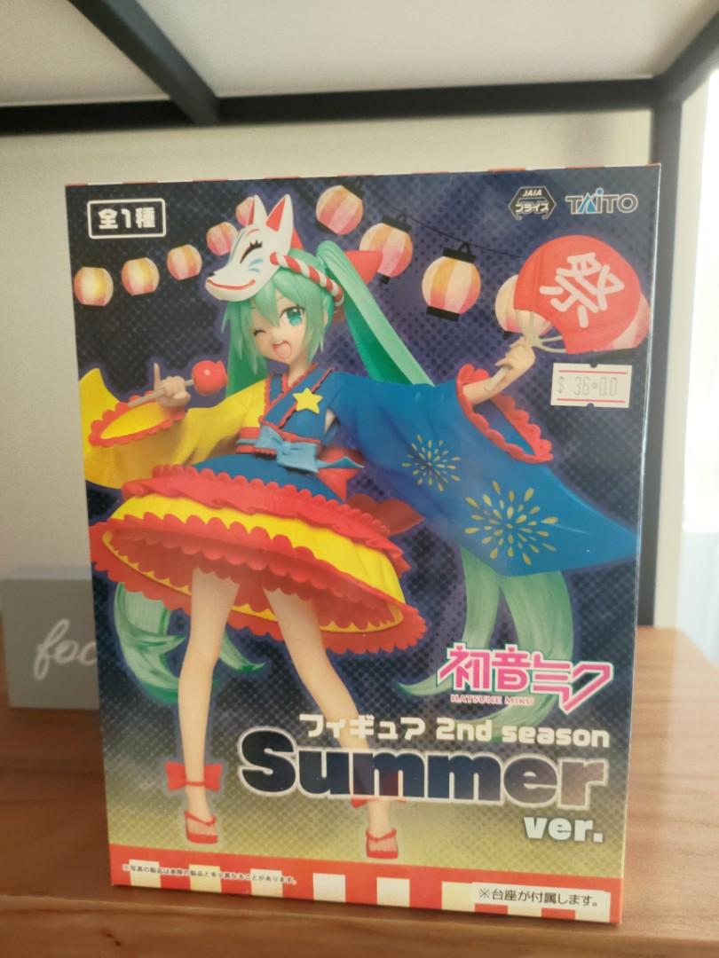 Hatsune Miku Summer Figurine Hobbies Toys Toys Games On Carousell