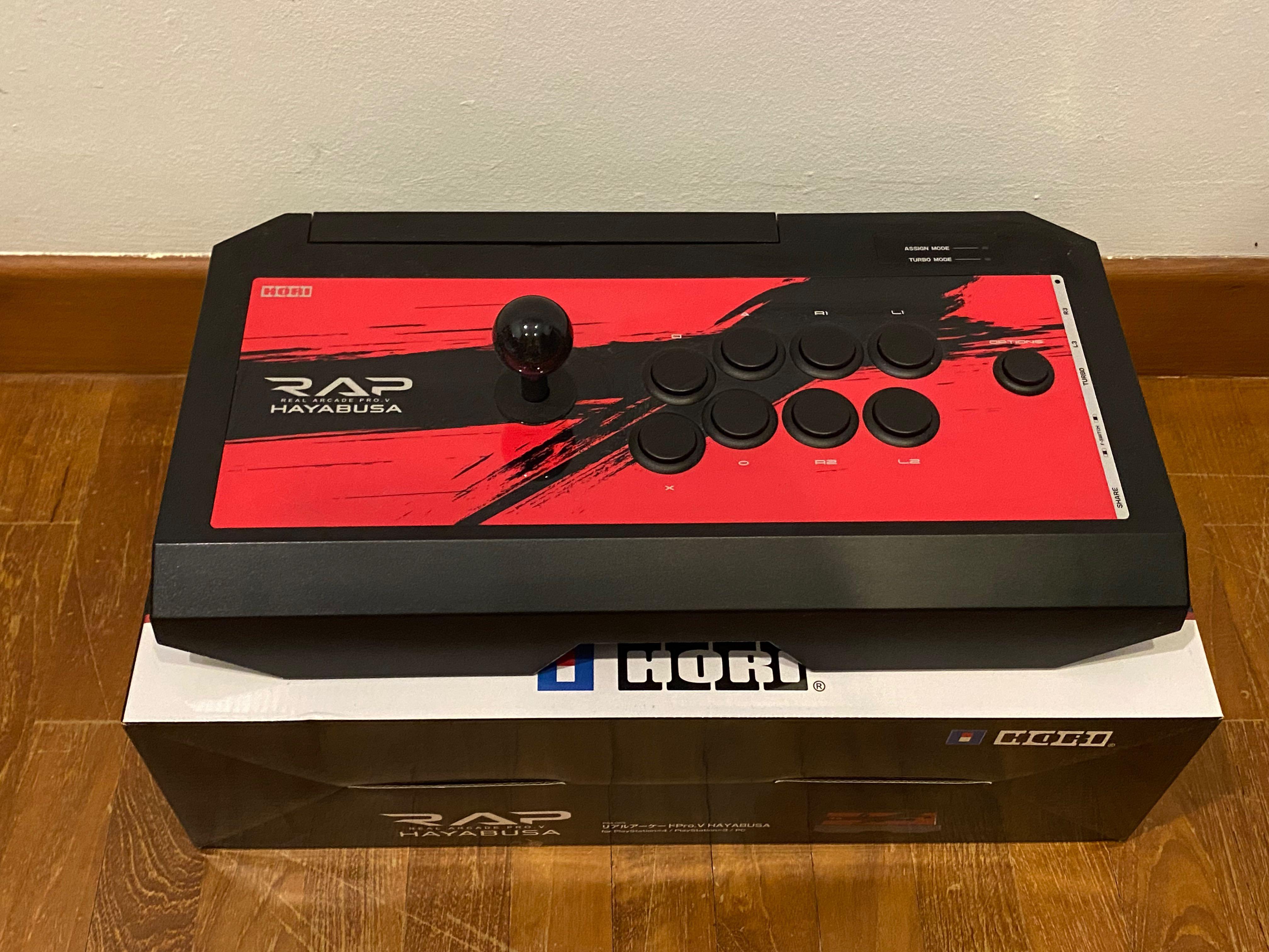 Hori Real Arcade Pro V Hayabusa Fighting Stick for PS/PC, Video Gaming ...