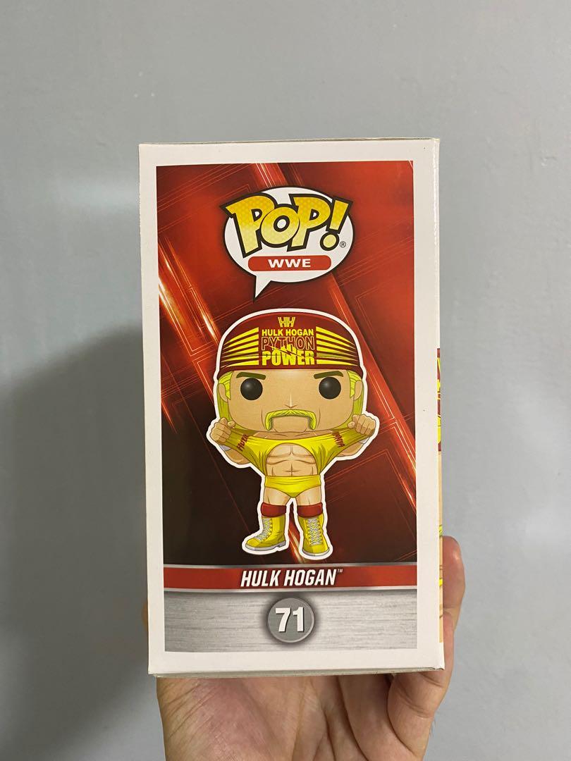 Hulk Hogan Funko Pop #71, Hobbies & Toys, Toys & Games on Carousell