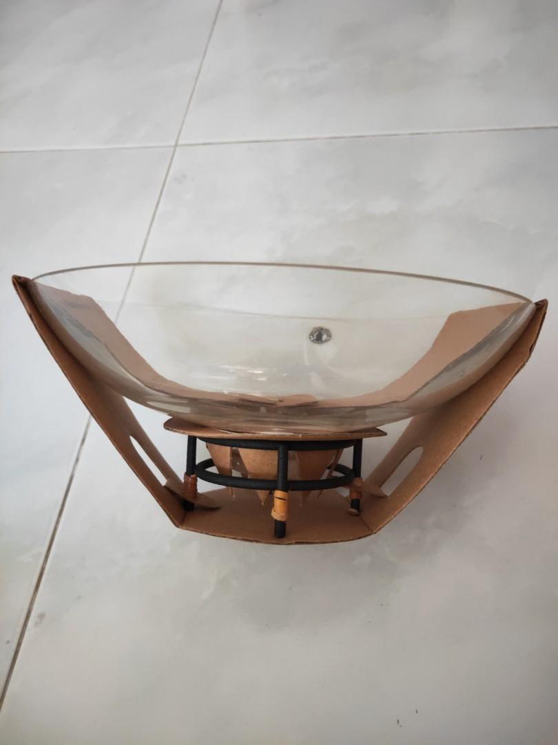 IKEA Fjarran Tea Light Bowl With Stand, Furniture & Home Living, Home ...