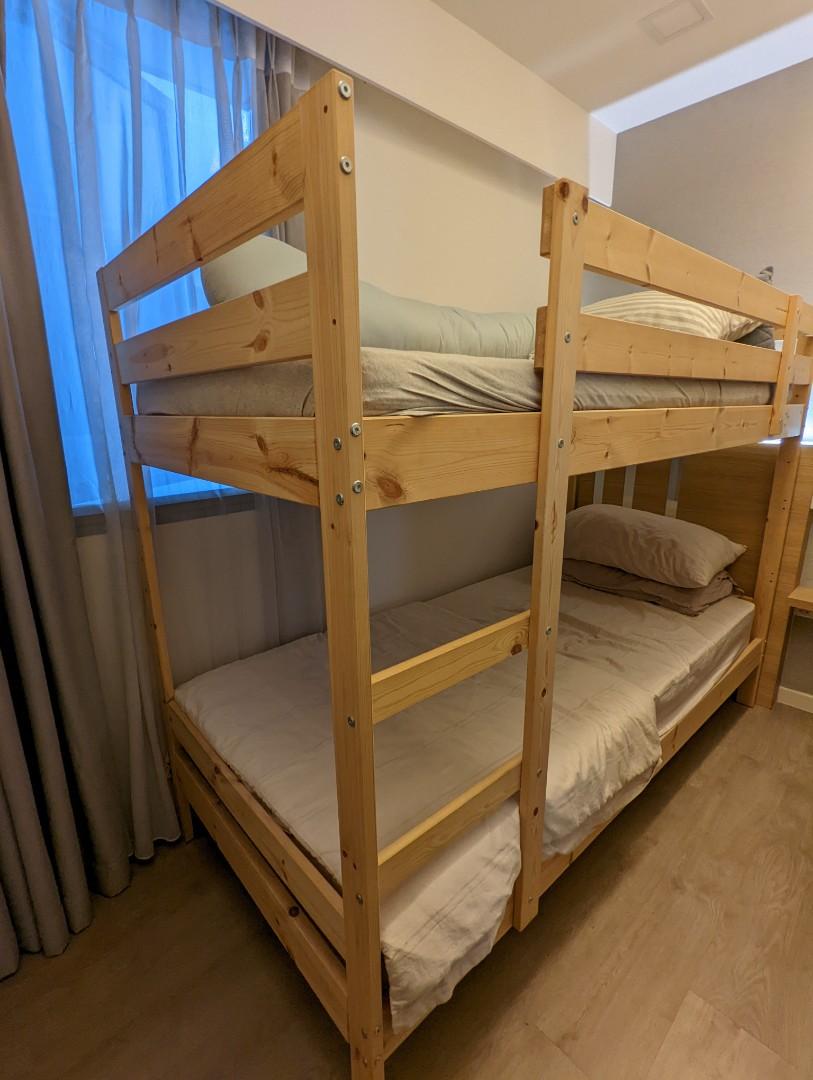 Ikea Mydal Bunk Bed Frame, Furniture & Home Living, Furniture, Bed ...