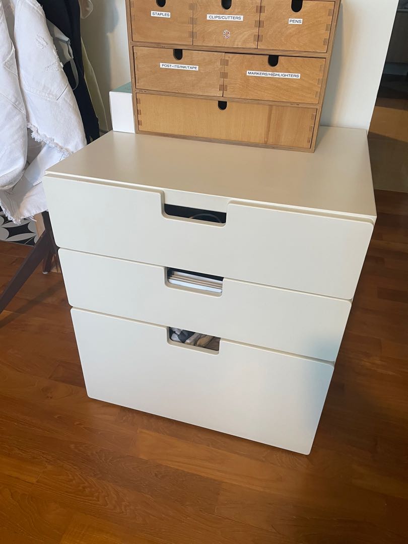 IKEA Stuva Cabinet w/ 3 drawers, Furniture & Home Living, Furniture ...
