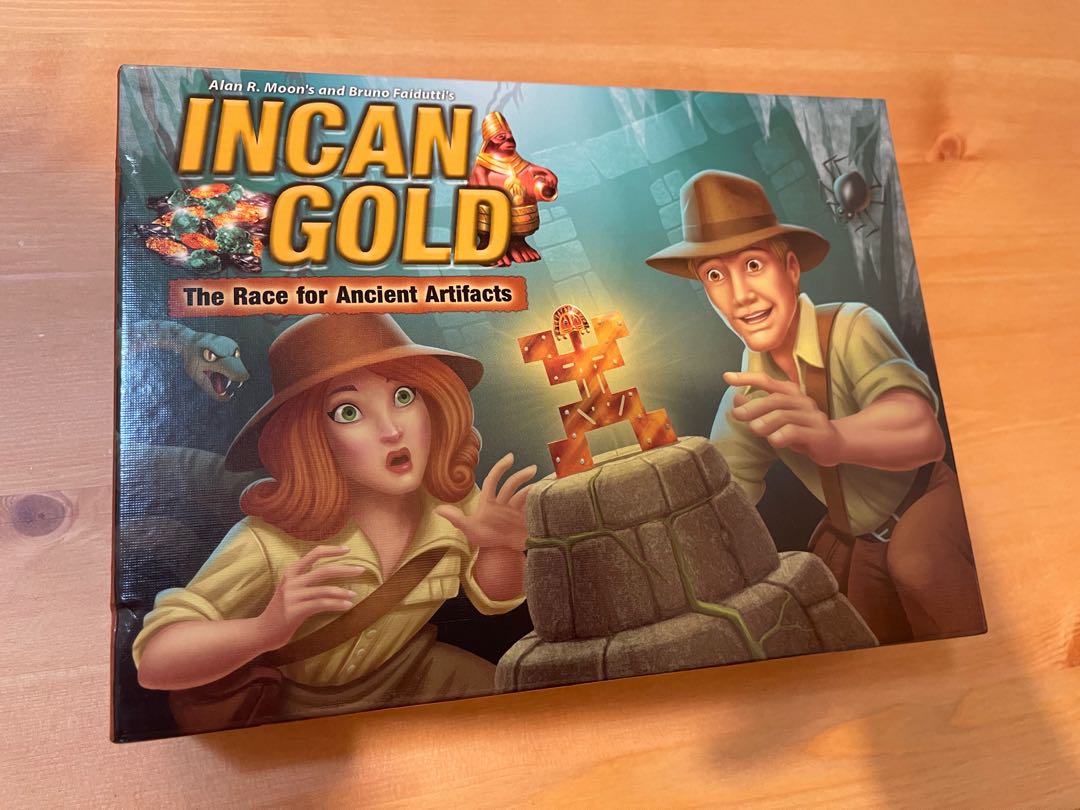 Incan Gold Board Game ( Authentic, New Edition ), Hobbies & Toys, Toys ...