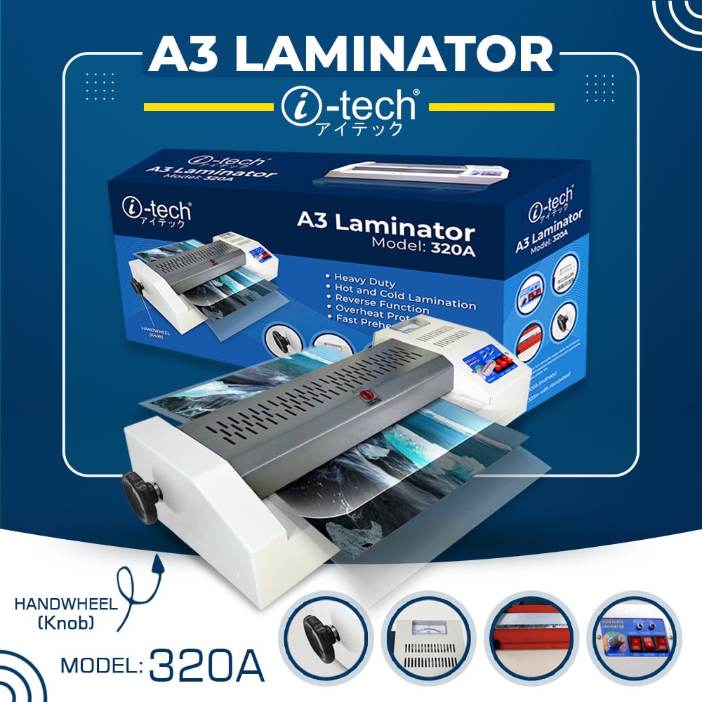 ITECH LAMINATING MACHINE A3/A4, Computers & Tech, Office & Business ...