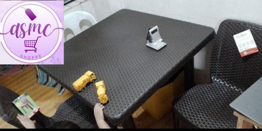 Jolly table rattan 4seaters, Furniture & Home Living, Furniture, Tables ...