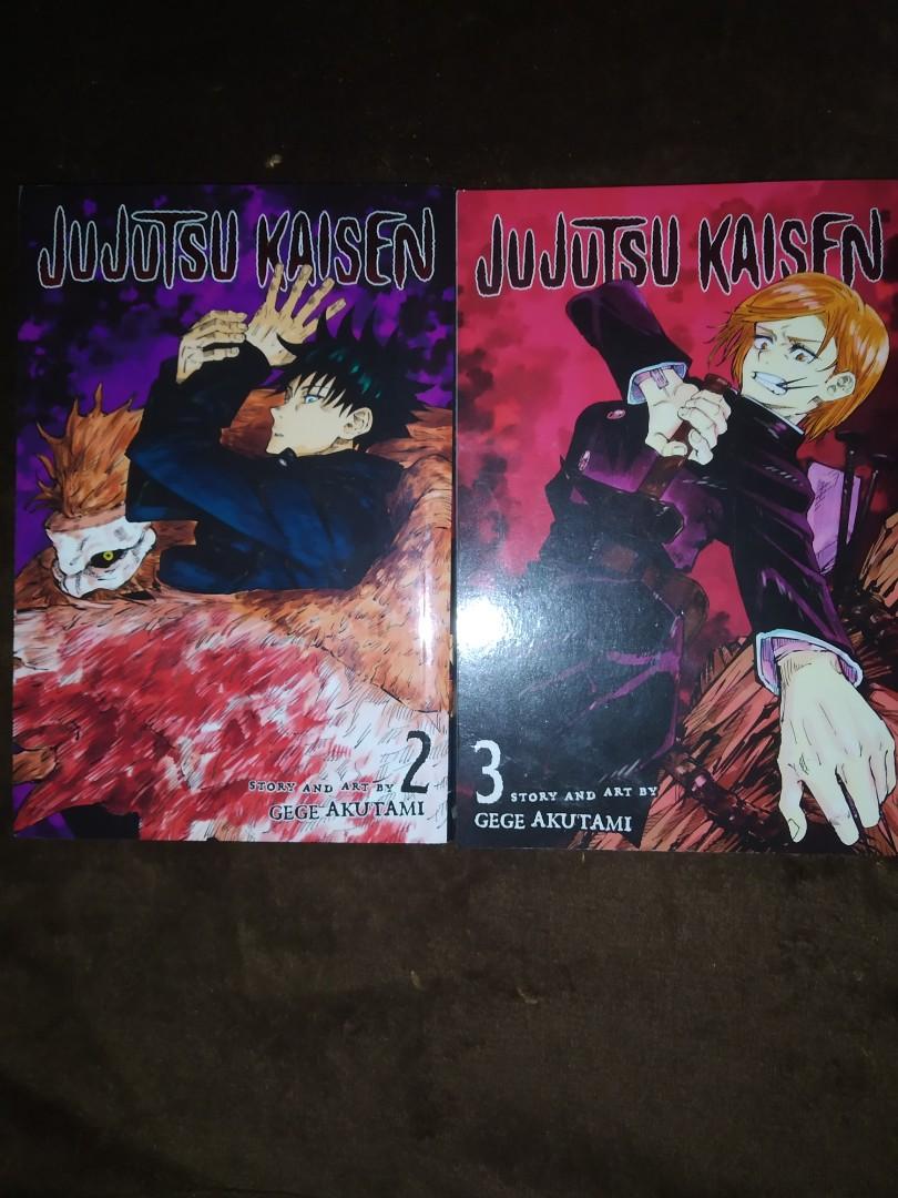 Jujutsu Kaisen Manga vol 2 & 3 English trans jjk, Hobbies & Toys, Books ...