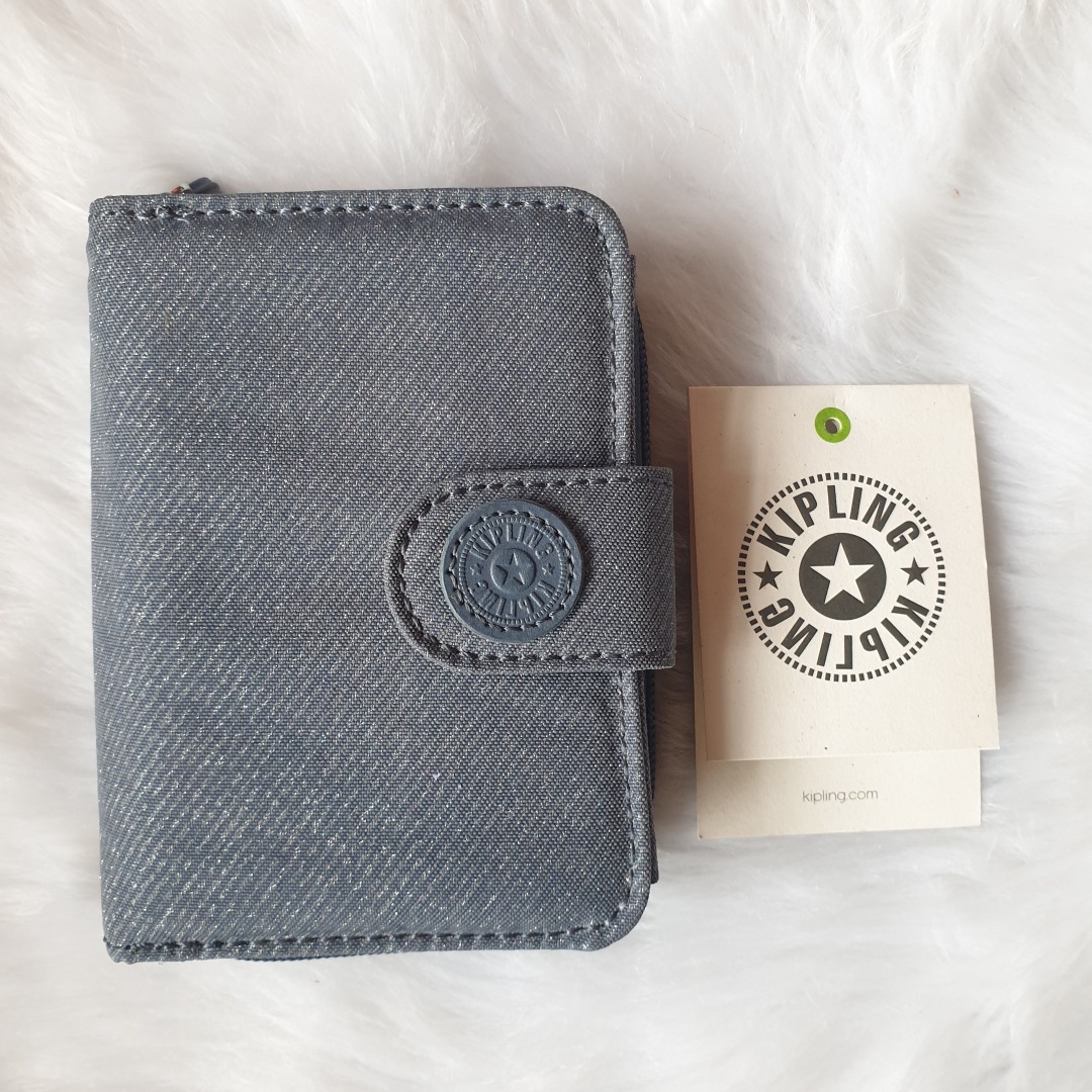 Kipling New Money Navy Blue Wallet ORIGINAL/AUTHENTIC, Women's Fashion ...