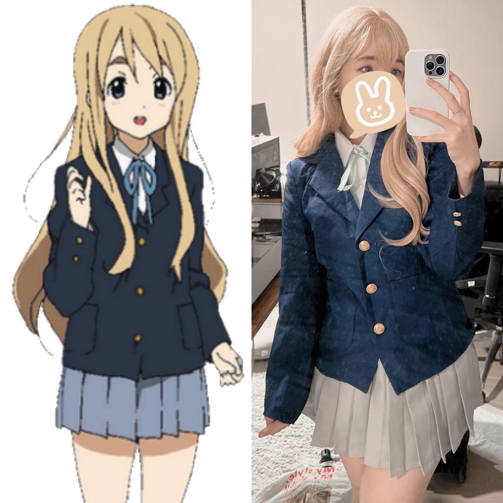 K-ON! Kotobuki Tsumugi uniform cosplay, Hobbies & Toys, Memorabilia & Collectibles, J-pop on ...