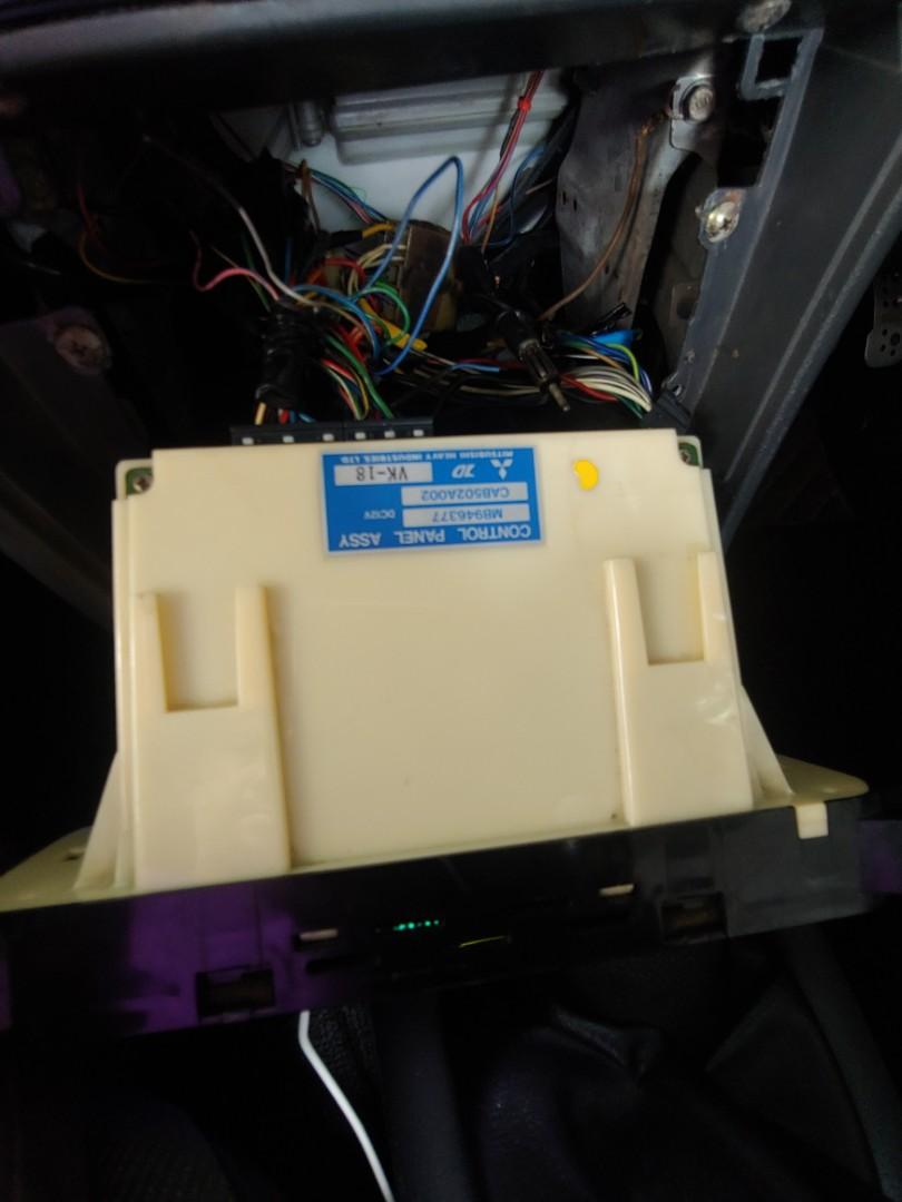 Lancer Evo 123 Digital Aircond panel, Auto Accessories on Carousell