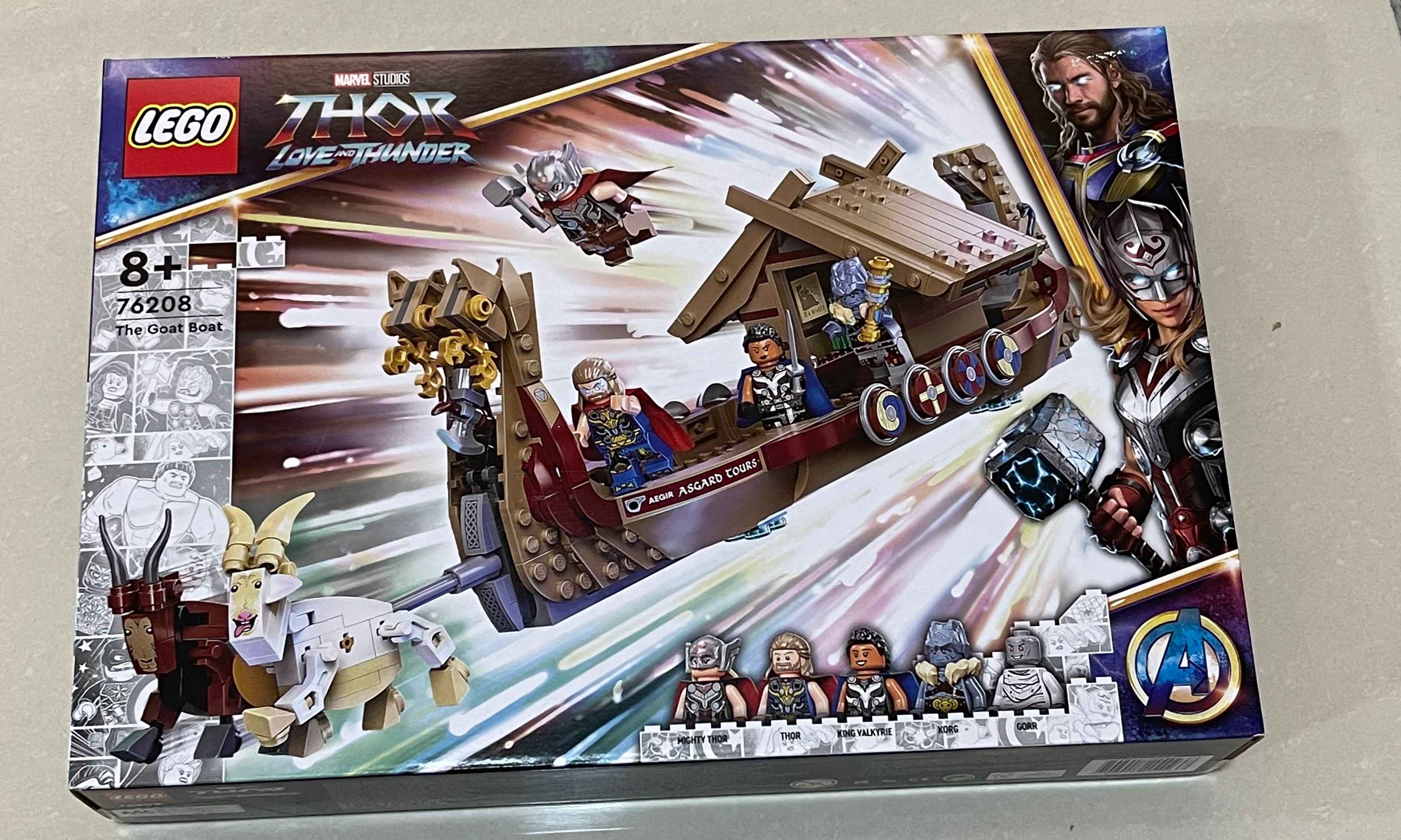 Lego 76280 Thor the goat Boat, Hobbies & Toys, Toys & Games on Carousell