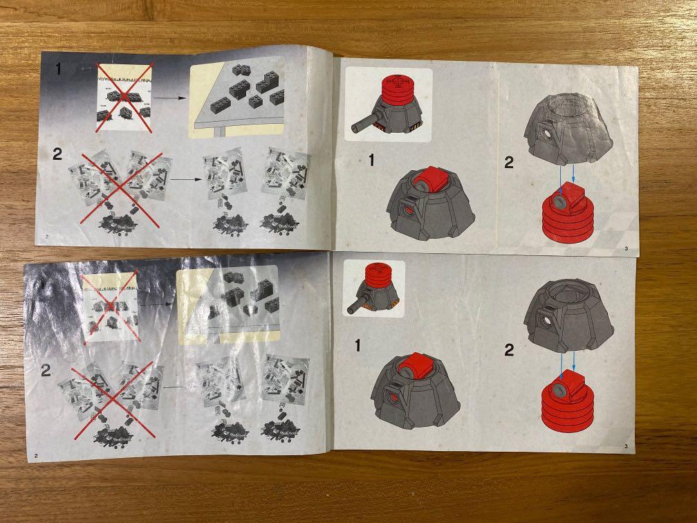 Lego manual book 7971 and 7968, Hobbies & Toys, Toys & Games on Carousell