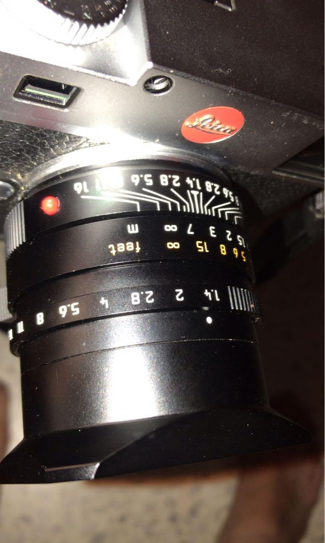 Leica 11663 35 mm Summilux Asph 6 bit complete set, Photography, Lens ...