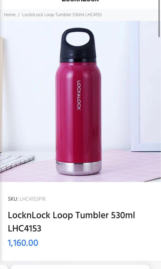 Lock and Lock Hoop Tumbler, Furniture & Home Living, Kitchenware ...