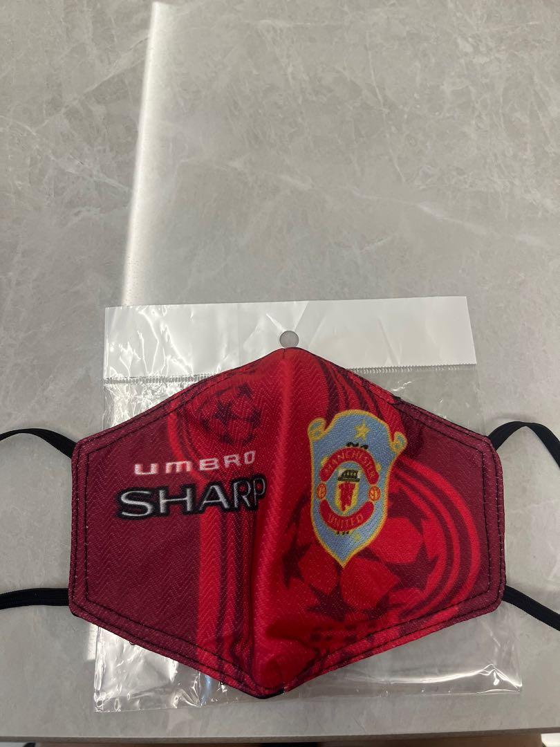 Manchester United Soccer Face Mask, Health & Nutrition, Face Masks ...