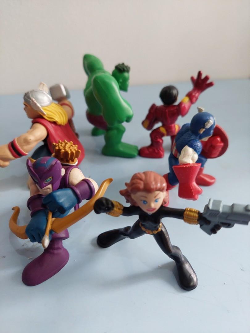 Marvel Super Hero Squad Avengers Mini Figure Set, Hobbies & Toys, Toys ...