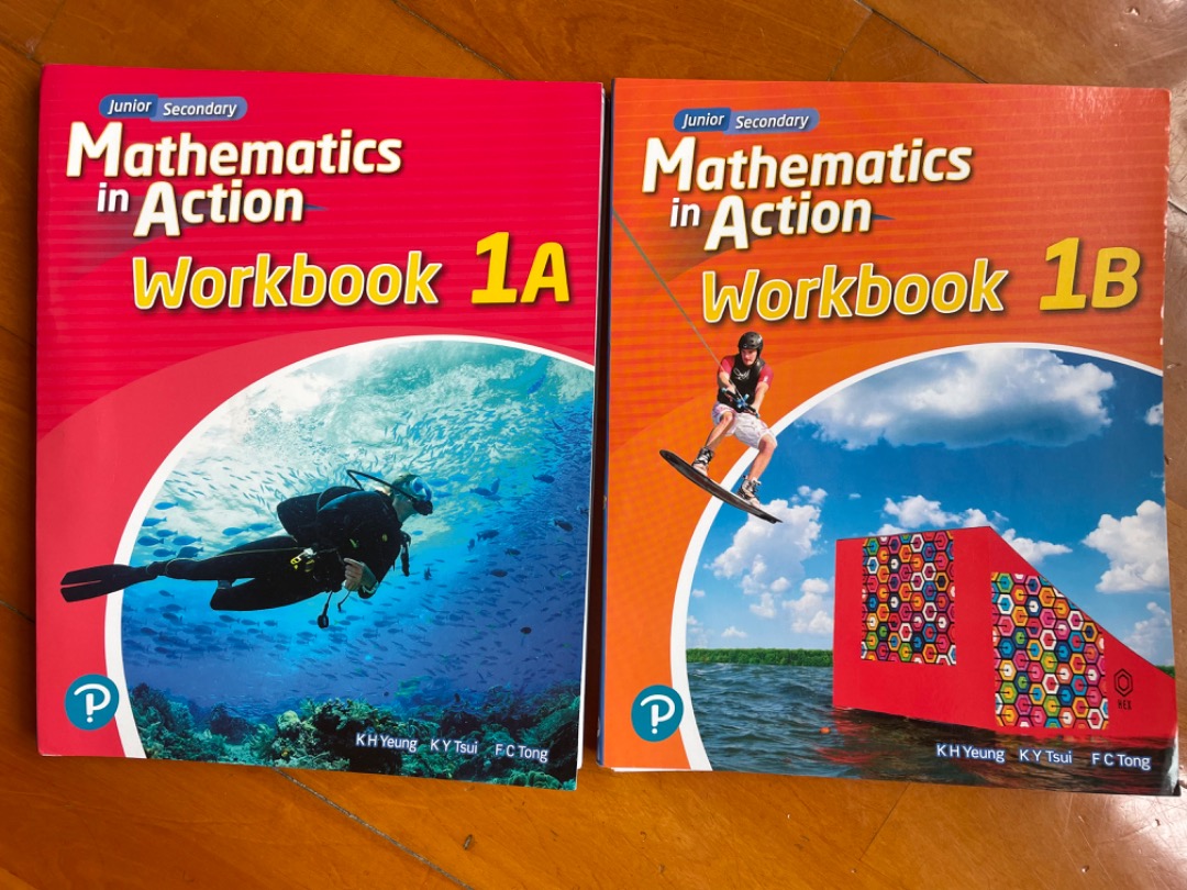 mathematics in action workbook 1A&1B, 興趣及遊戲, 書本 & 文具, 教科書 on Carousell