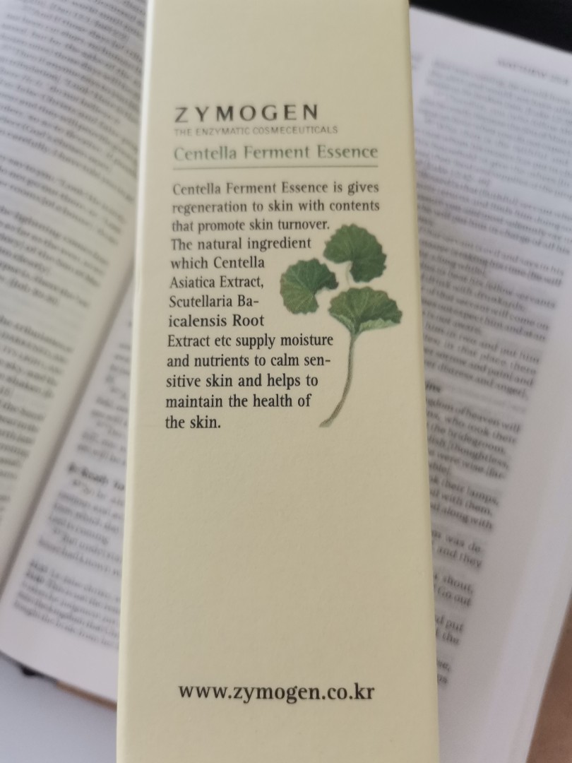 *Meet Up only*Zymogen Centella Ferment essence, with freebies, Beauty ...