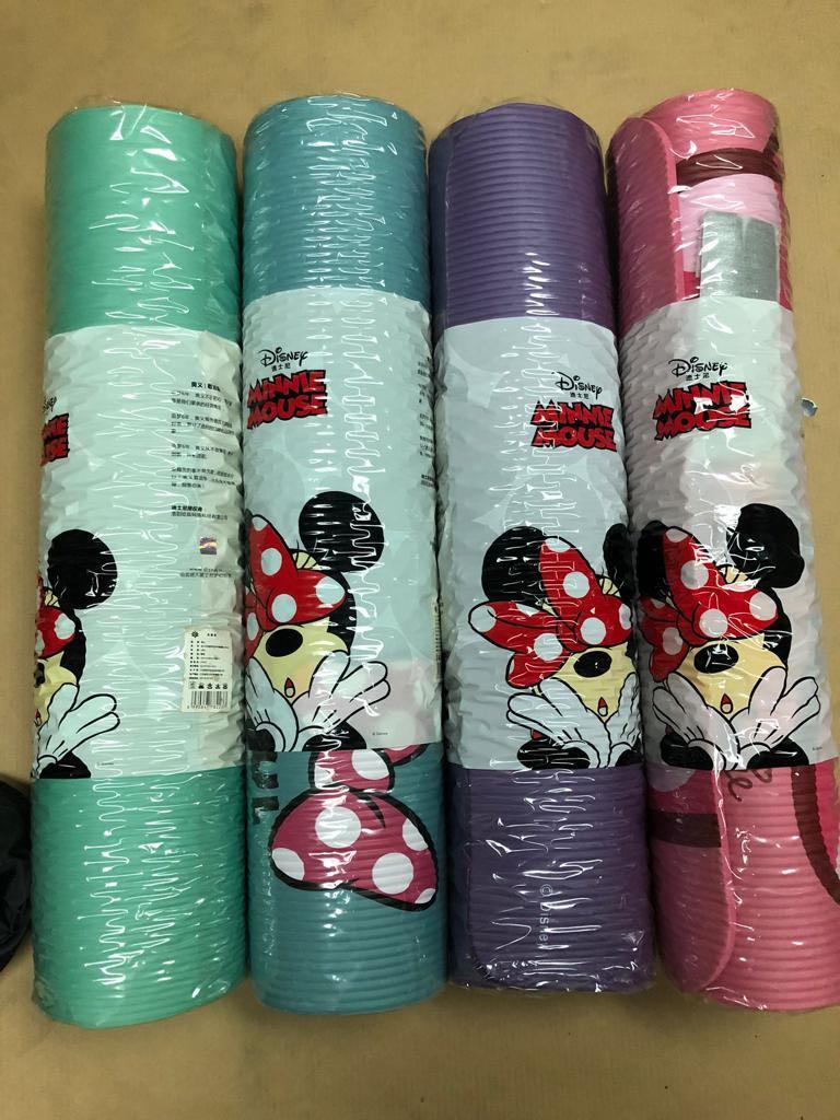 Mickey Mouse yoga mat, Sports Equipment, Exercise & Fitness, Exercise ...