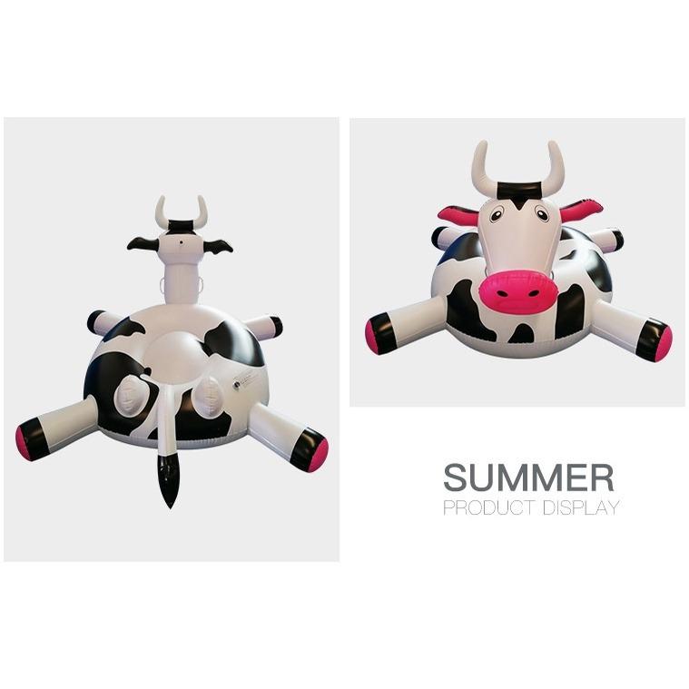 Milk Cow Float - Adult Giant Floaties Beach Swimming Pool Float, Sports ...
