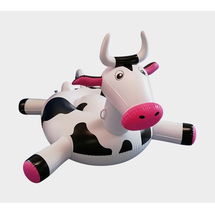 Milk Cow Float - Adult Giant Floaties Beach Swimming Pool Float, Sports ...